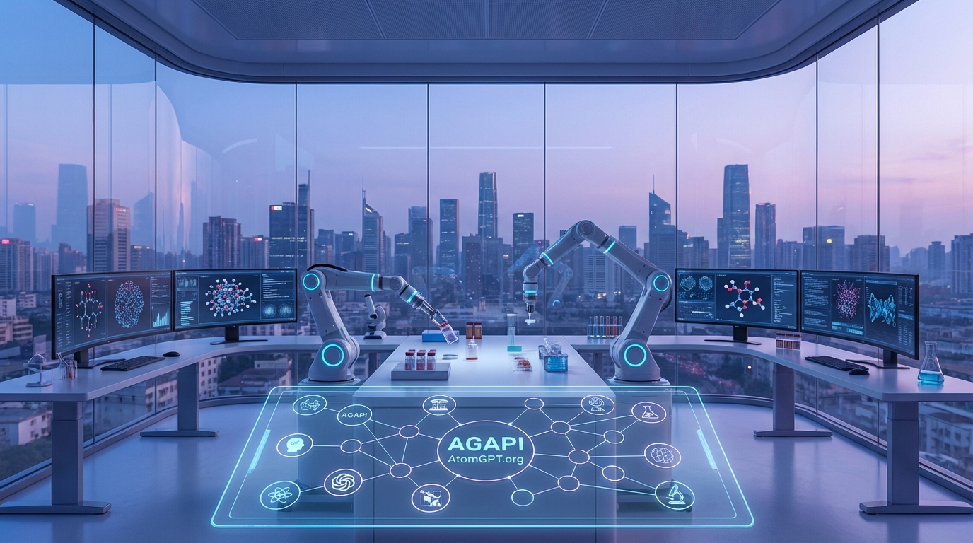 AGAPI: פלטפורמת AI פתוחה לעיצוב חומרים