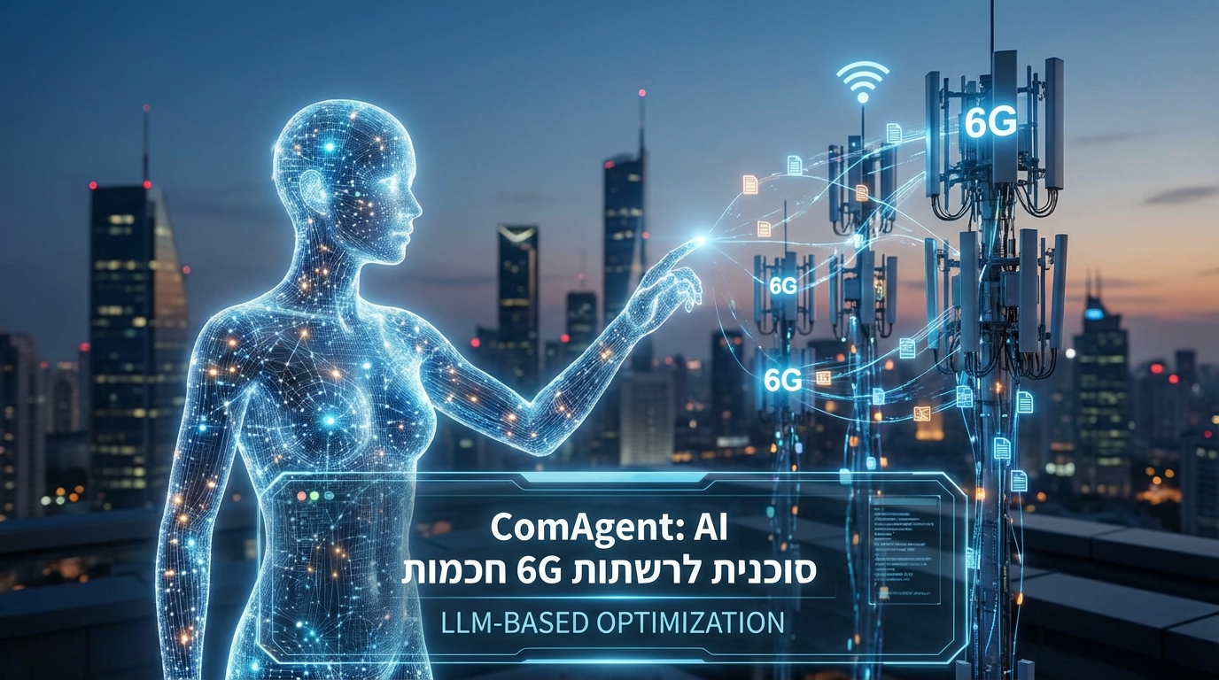 ComAgent: AI לרשתות 6G חכמות